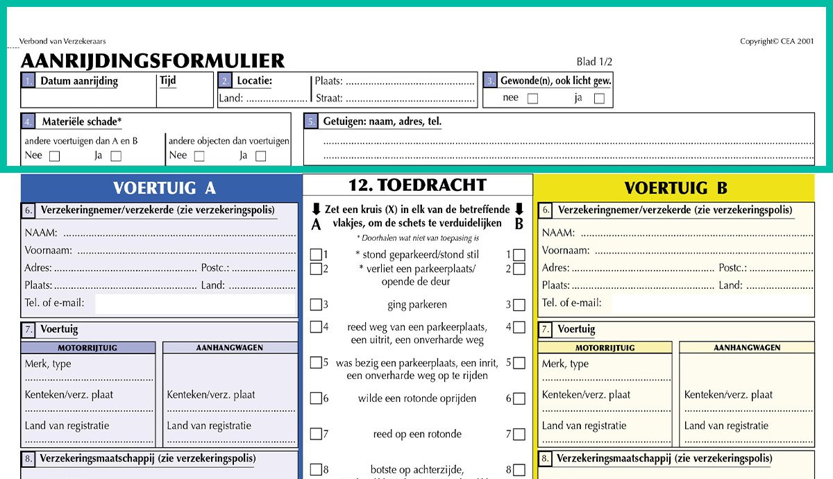 Hoe gebruik je een schadeformulier?